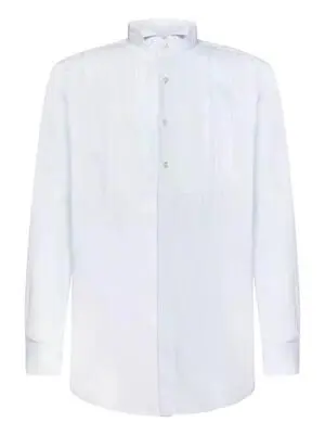 LARDINI Pleated-front Shirt