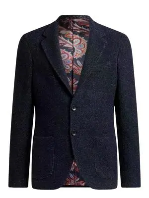 Etro Single-breasted Blazer - Black