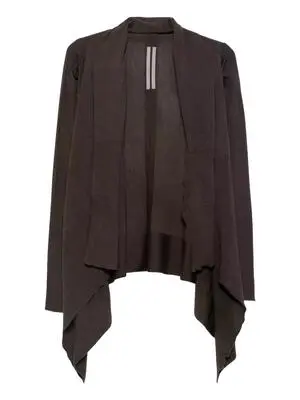 RICK OWENS Asymmetric Open-Front Cardigan