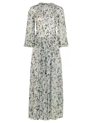 Raquel Diniz Hannah Floral Dress - White