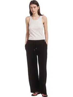 NINETY PERCENT Classic Lounge Sweatpant - Black
