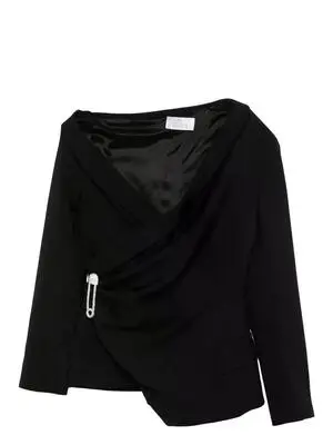 Giuseppe Di Morabito Embellished Safety-pin Blazer - Black