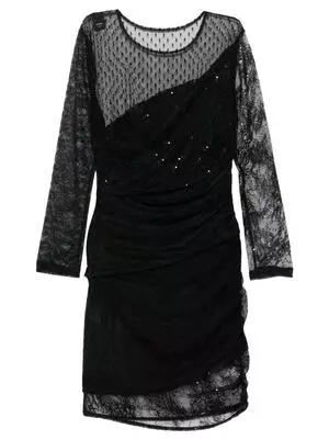 PINKO Sequin-Embellished Mini Dress