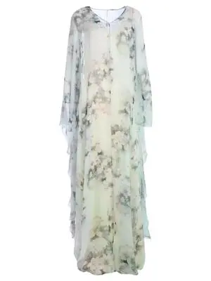 ALBERTA FERRETTI Floral-Print Maxi Dress