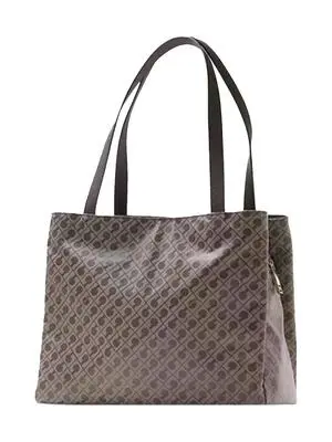 GHERARDINI Patterned Tote Bag - Brown