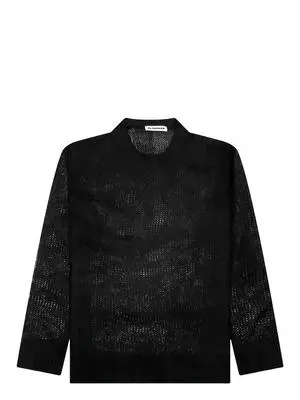 JIL SANDER Layered Knit Sweater - Black