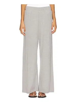 Michael Lauren Zuri Wide Leg Pant - Heather Grey