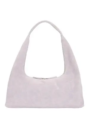 MARGESHERWOOD Large Hobo Shoulder Bag - Lavender Grey