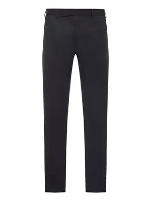 PT TORINO Cotton Trousers - Black
