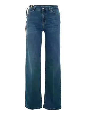 Liu Jo Belted Jeans - Blue