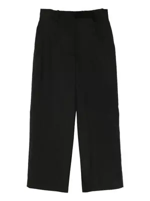Marni Side-pockets Straight Trousers - Black
