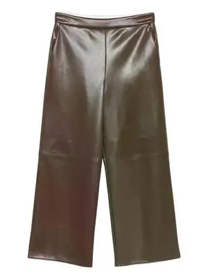 MAX MARA Panelled Topstitch Trousers