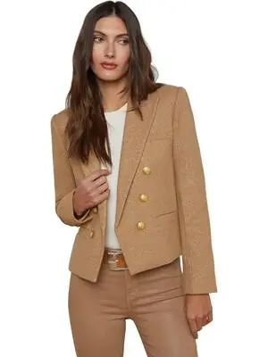 L'AGENCE L'AGENCE Brooke Open-Front Blazer