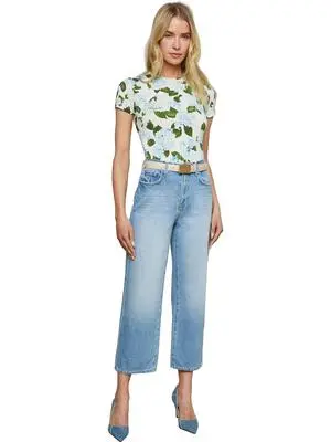 L'Agence June Cropped Stovepipe Jean - Cristo