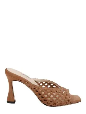 L'AGENCE Jacques Suede Mule