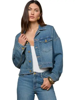 L'Agence Vianney Denim Jacket - Fargo