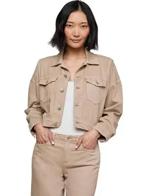 L'Agence Vianney Jean Jacket - Pale Khaki