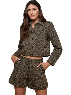 L'AGENCE L'AGENCE Marla Cropped Jacket