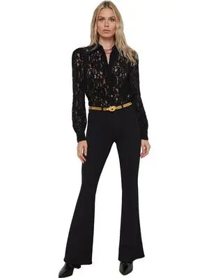 L'Agence Marty Flare Pants - Black