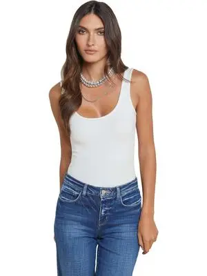 L'AGENCE Nica Scoopneck Bodysuit
