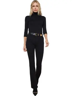 L'Agence Selma Bootcut Jean - Noir