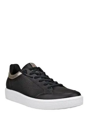 Ecco Soft 60 Sneaker Black/black/pure White Gold