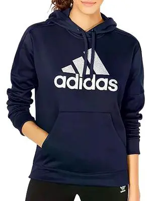 Adidas Logo Hoodie - Blue