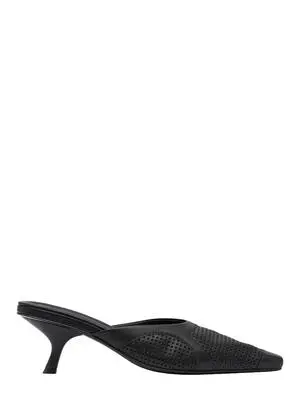ST AGNI Perforated Leather Heels