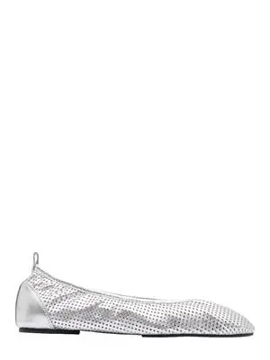 ST AGNI Minimal Perforated Ballet Flat