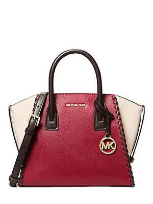 Michael Kors Avril Small Satchel - Red