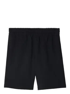 Burberry Cotton Jersey Shorts - Black