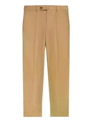 Incotex Flat-front Trousers - Neutrals