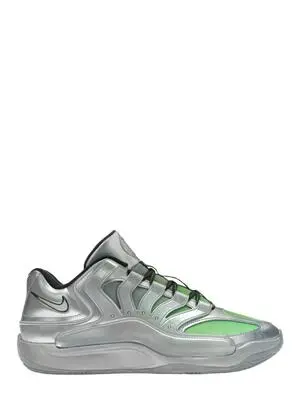 Nike Kd18 Metallic-effect Sneakers - Grey