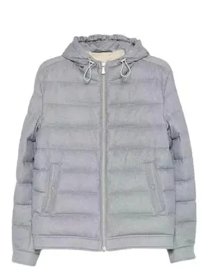 ELEVENTY Quilted Hooded Jacket