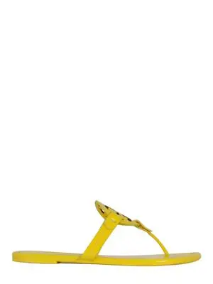 Tory Burch Miller Leather Sandals - Yellow