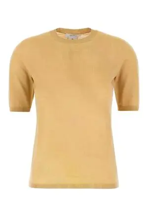 Max Mara Short-sleeve Crew-neck T-shirt - Brown