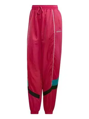 Adidas Colour-blocked Track Pants - Pink