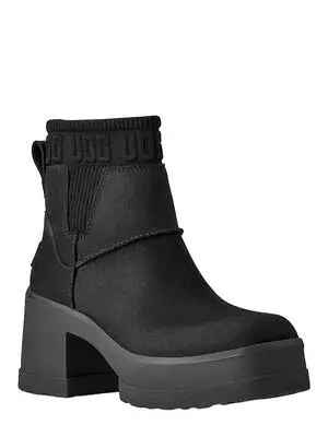 UGG Moxy Leather Chelsea Boots - Black