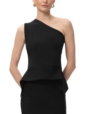 HERVE LEGER Betty One-Shoulder Top