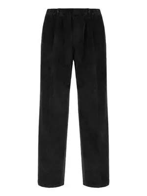 CELLAR DOOR Corduroy Trousers - Black