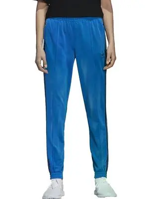 Adidas Three-stripe Track Pants - Blue