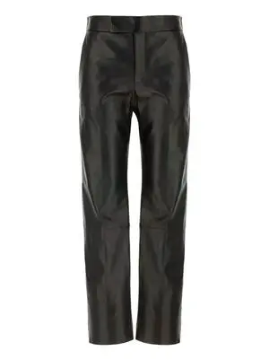 Alberta Ferretti Straight-leg Trousers - Black
