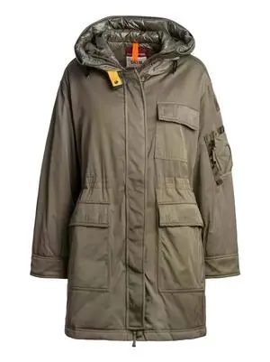PARAJUMPERS Hooded Flap-pockets Coat - Grey