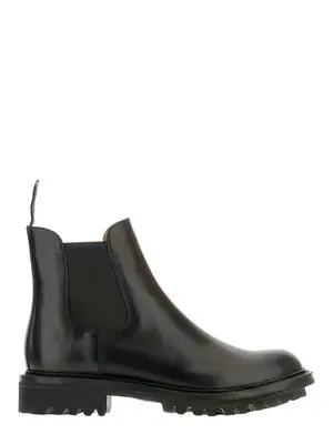 Church's Leather Chelsea Boots - Black