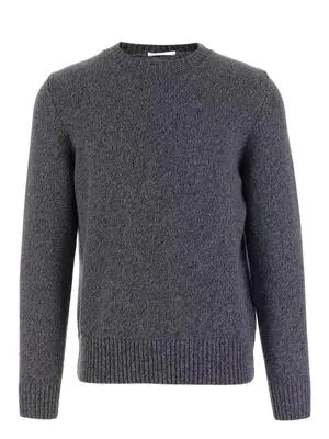 OLIVER LATTUGHI Crew-neck Cashmere Sweater - Grey