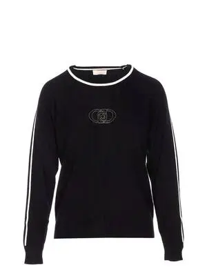 Liu Jo Crystal-embellished Sweatshirt - Black