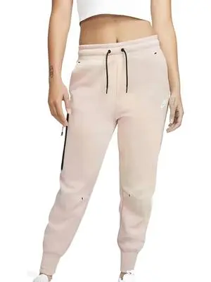 Nike Drawstring-waistband Track Pants - Pink