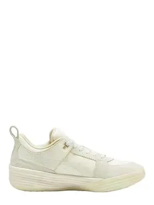 PUMA All-pro Trophy Hunting Leather Sneakers - Neutrals