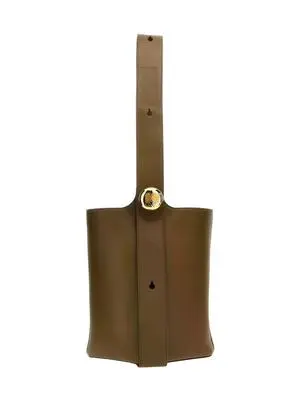 Loewe Medium Pebble Bucket Bag - Brown