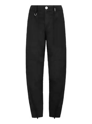 High Panelled Trousers - Blue